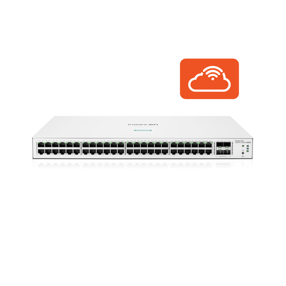 HPE Networking Instant On 1830 48p Gigabit 4p SFP Switch (JL814A ...